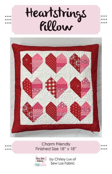 Heartstrings Pillow Pattern {Paper} – American Quilting