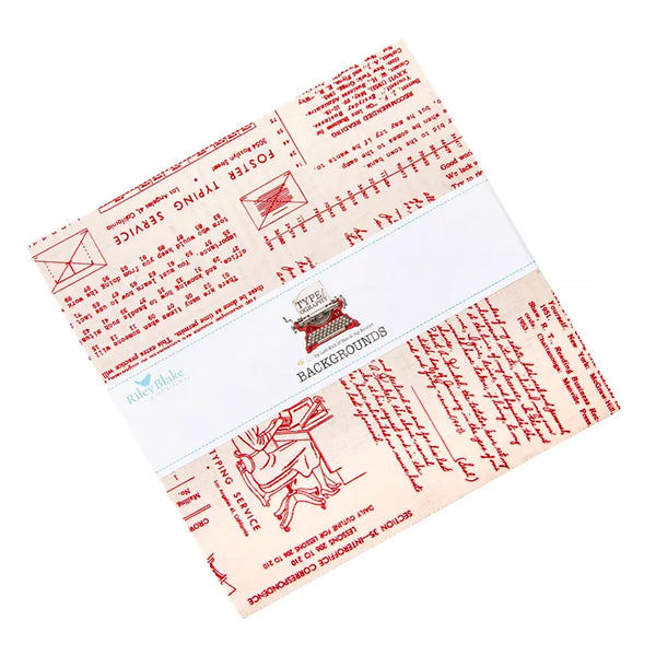 TYPEography Backgrounds 10" Stackers – American Quilting