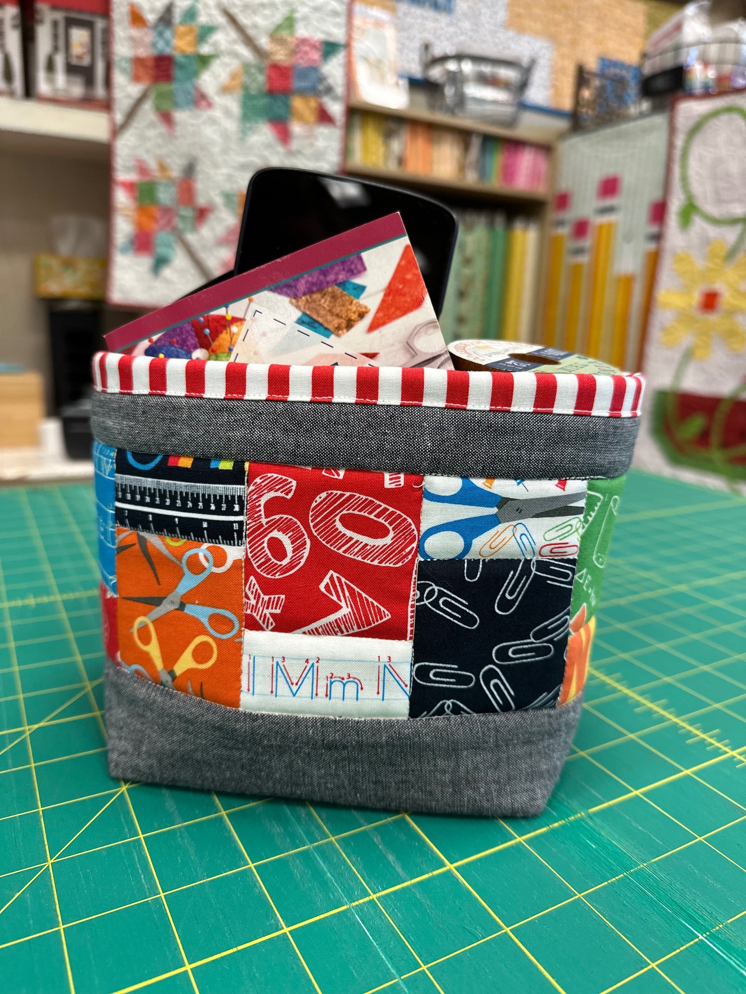Scrap Adventure Basket Kit – American Quilting