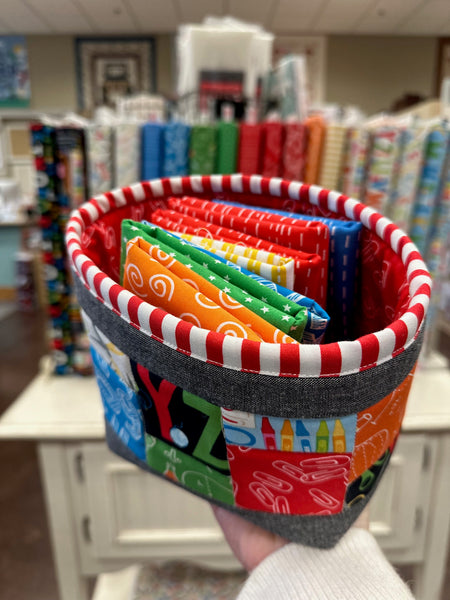 Scrap Adventure Basket Kit – American Quilting